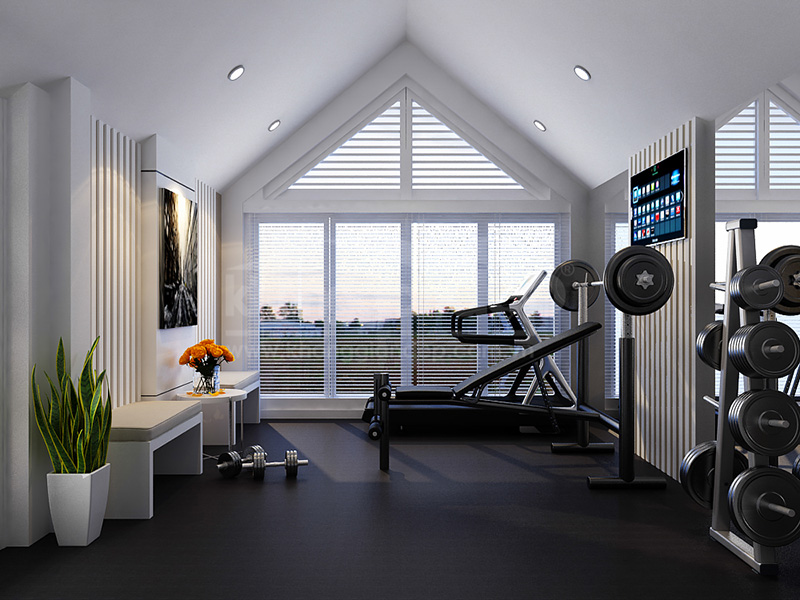 Top 10 mẫu thiết kế phòng gym tại nhà hiện đại nhất 2021 - PT FITNESS